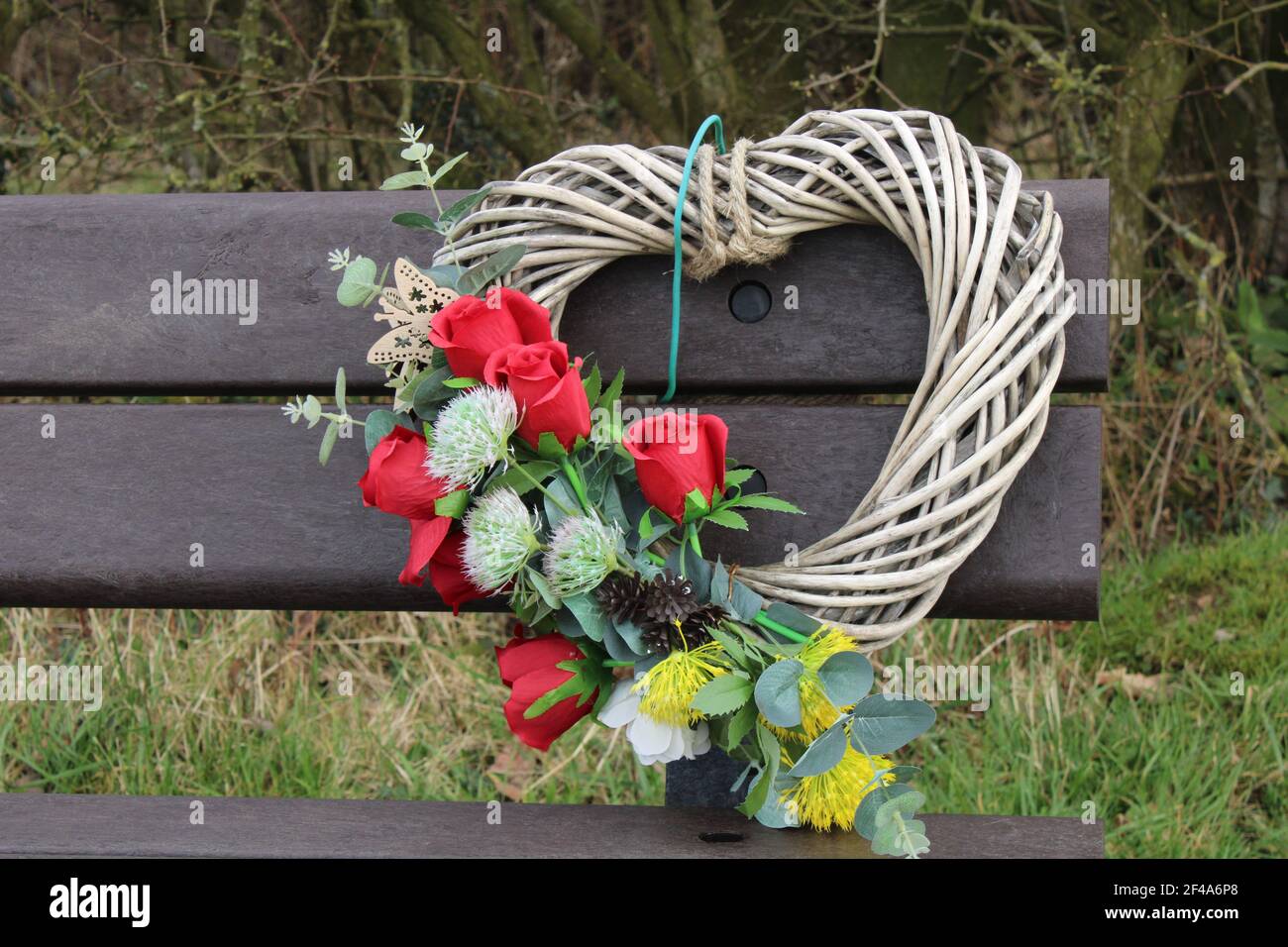 In loving memory flowers hi-res stock photography and images - Alamy