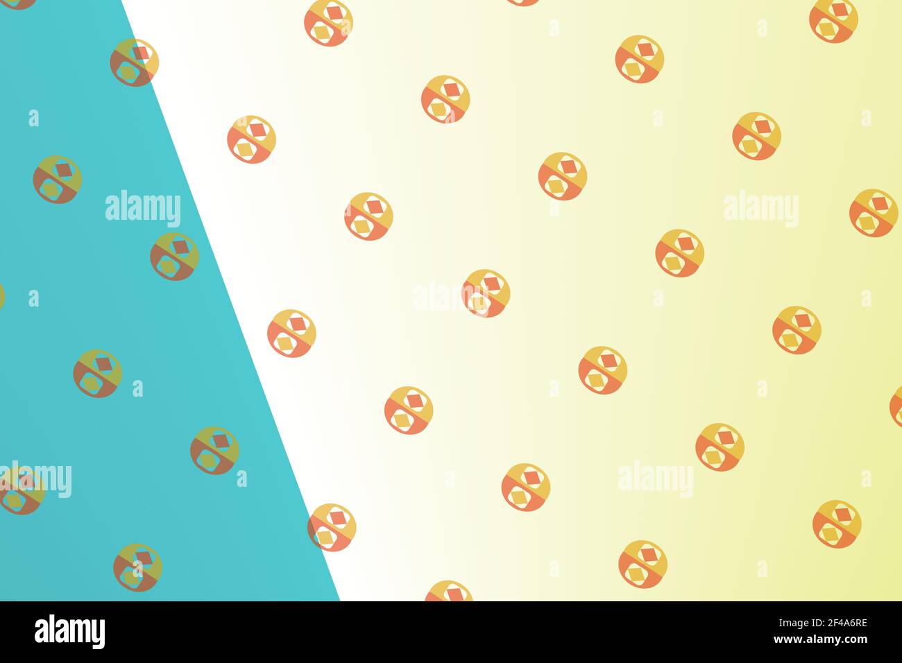 Digital symbols on a conical gradient - Digital pattern background ...