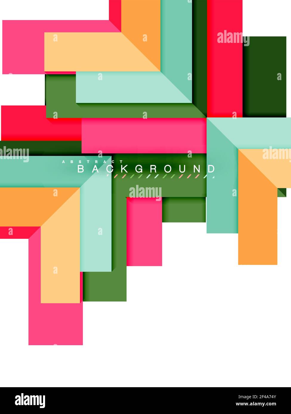 Multicolored abstract geometric shapes, geometry background for web ...
