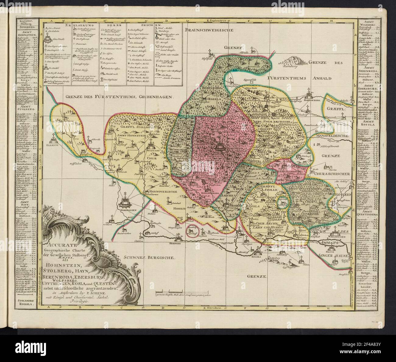 Boundary county map hi-res stock photography and images - Alamy