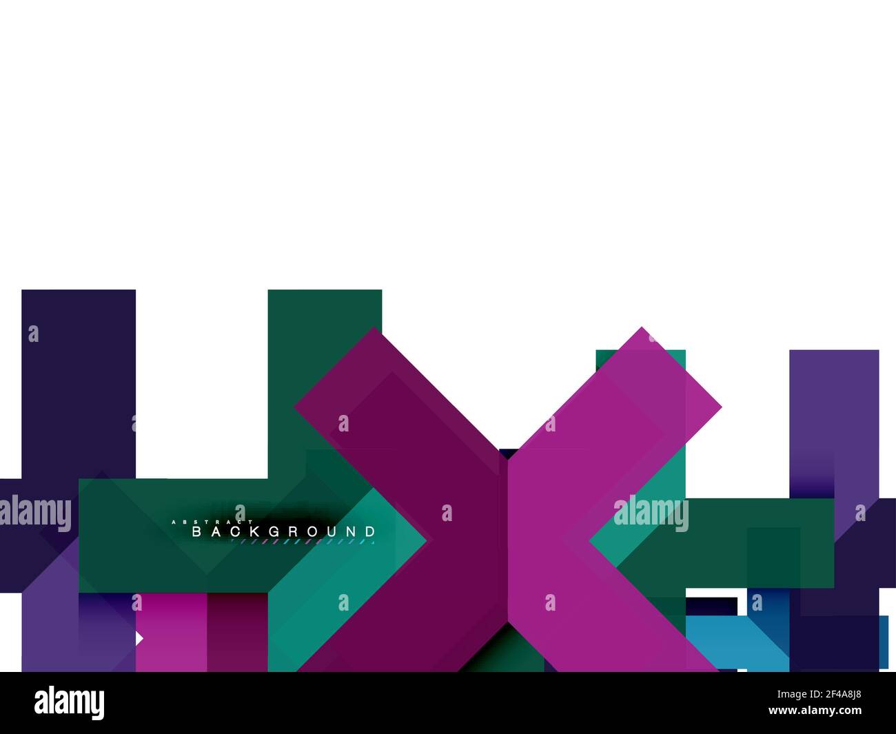 Multicolored abstract geometric shapes, geometry background for web ...