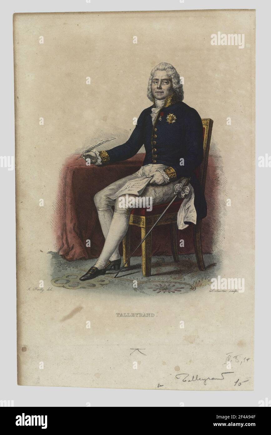 x Portrait of Talleyrand Stock Photo - Alamy
