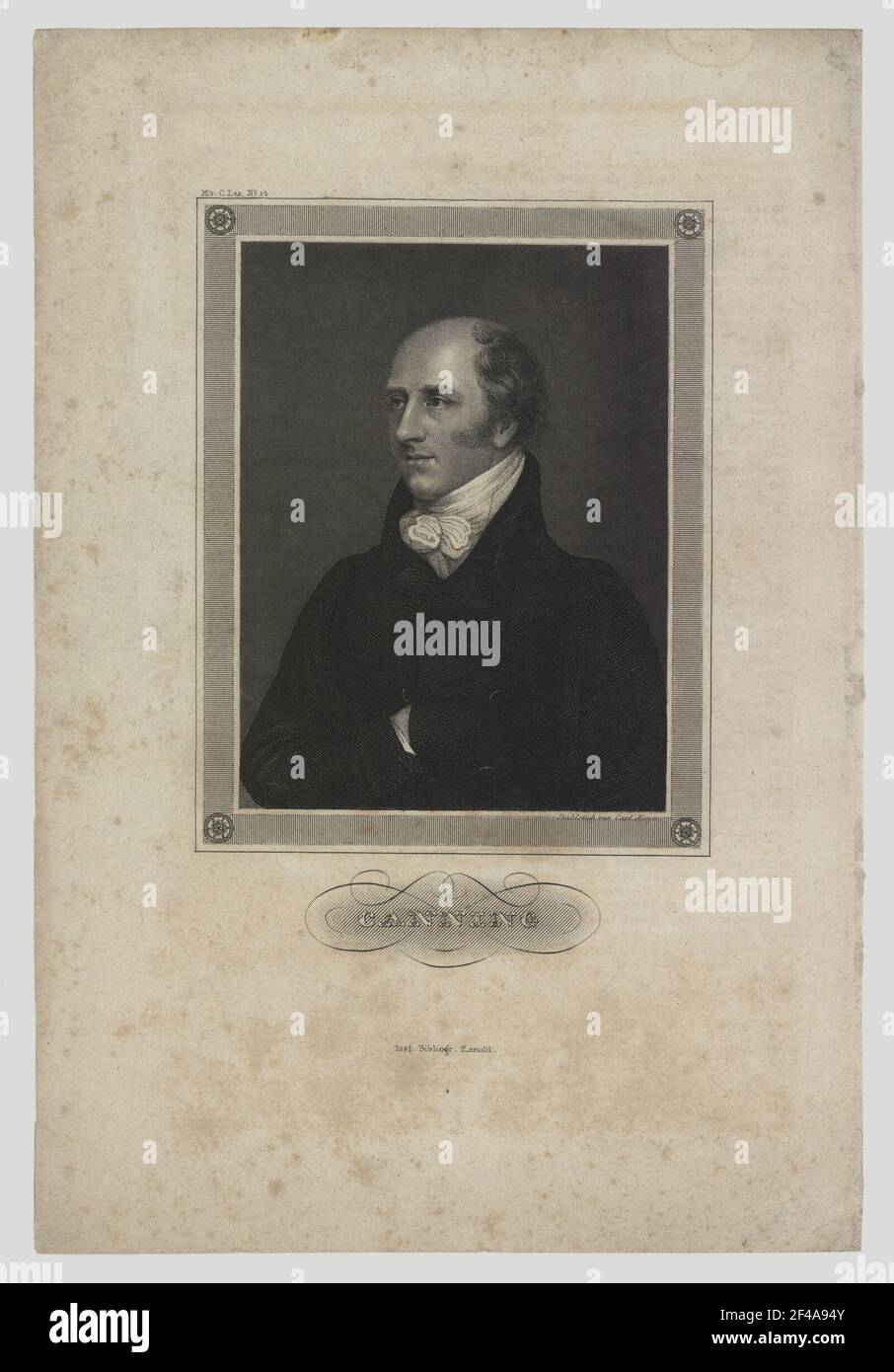 Portrait of Canning Stock Photo - Alamy