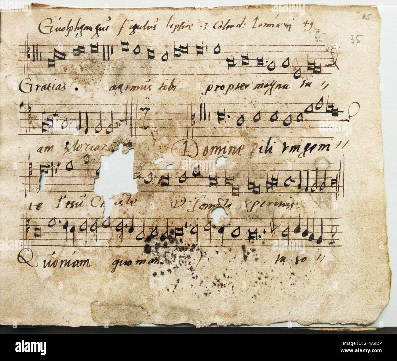 Gloria prayer hi-res stock photography and images - Alamy