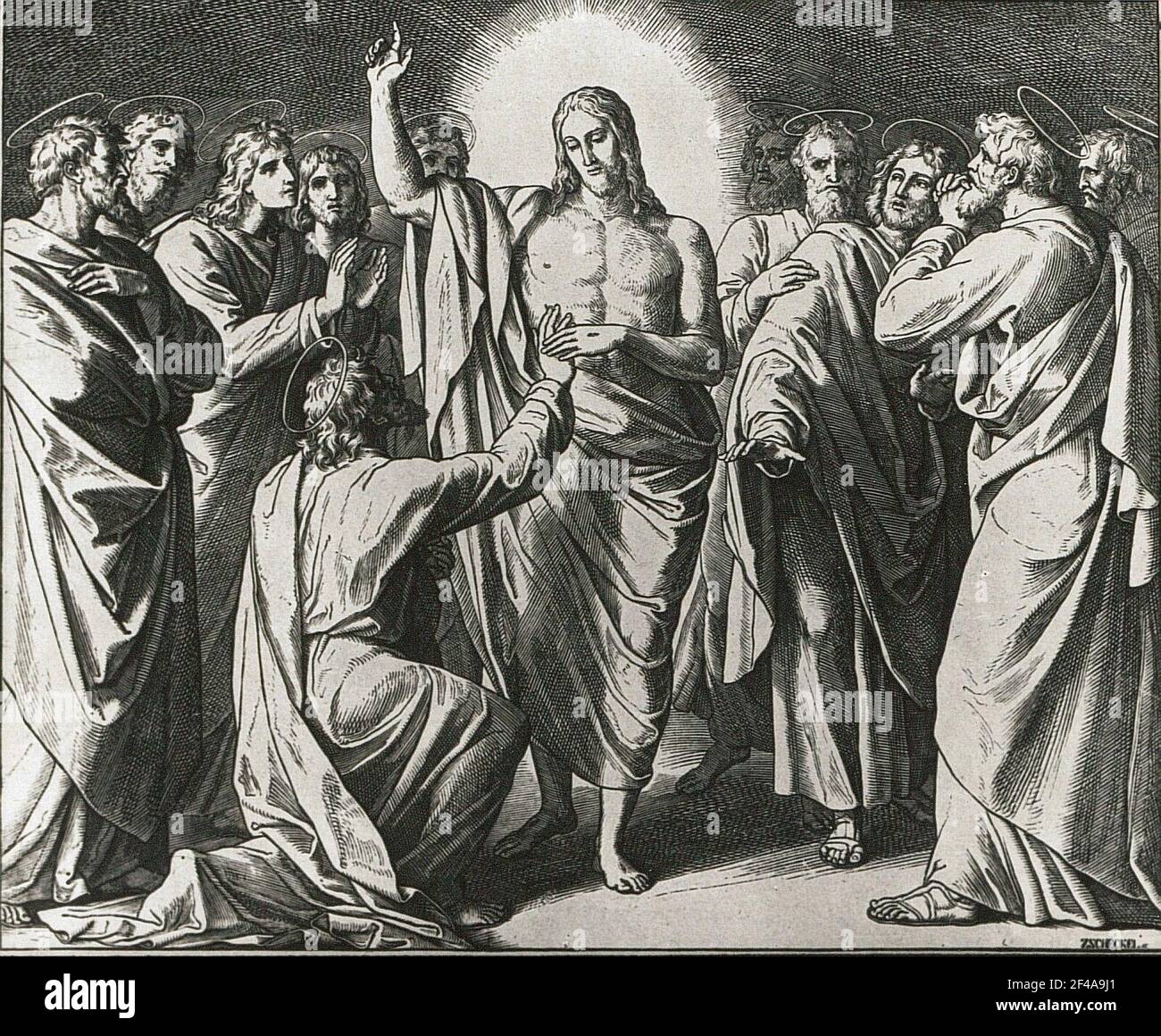 The unbelieving Thomas Stock Photo - Alamy