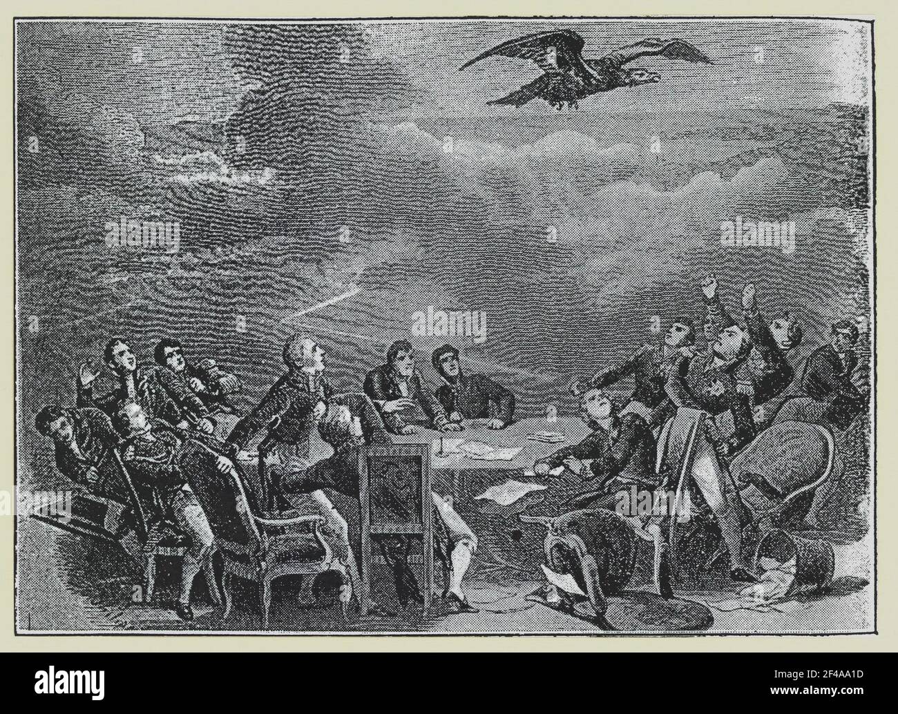 Circular Eagle About a (General) Assembly Stock Photo - Alamy