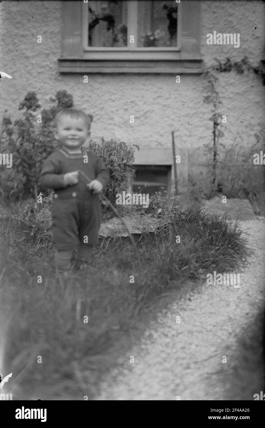 Atmosphere in garden Black and White Stock Photos & Images - Alamy