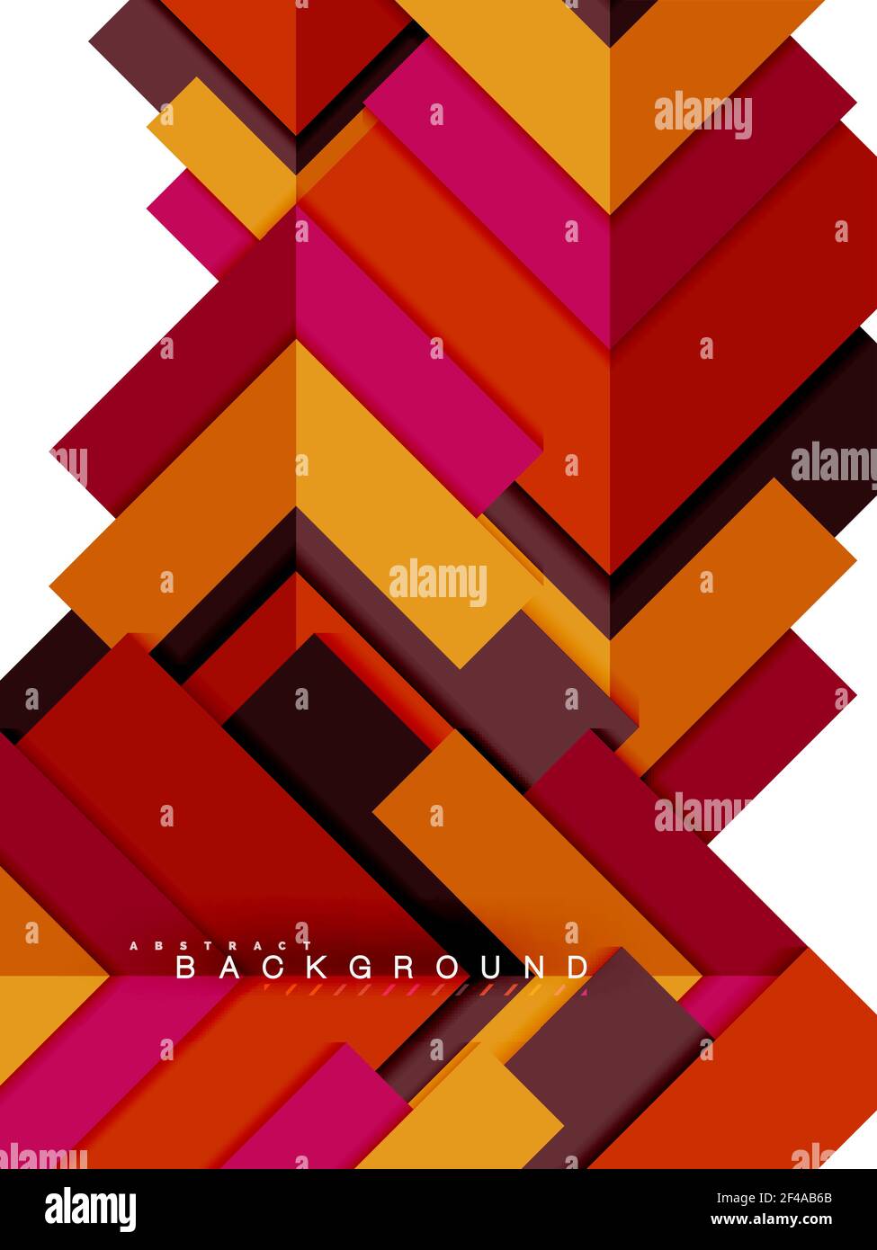 Multicolored abstract geometric shapes, geometry background for web ...