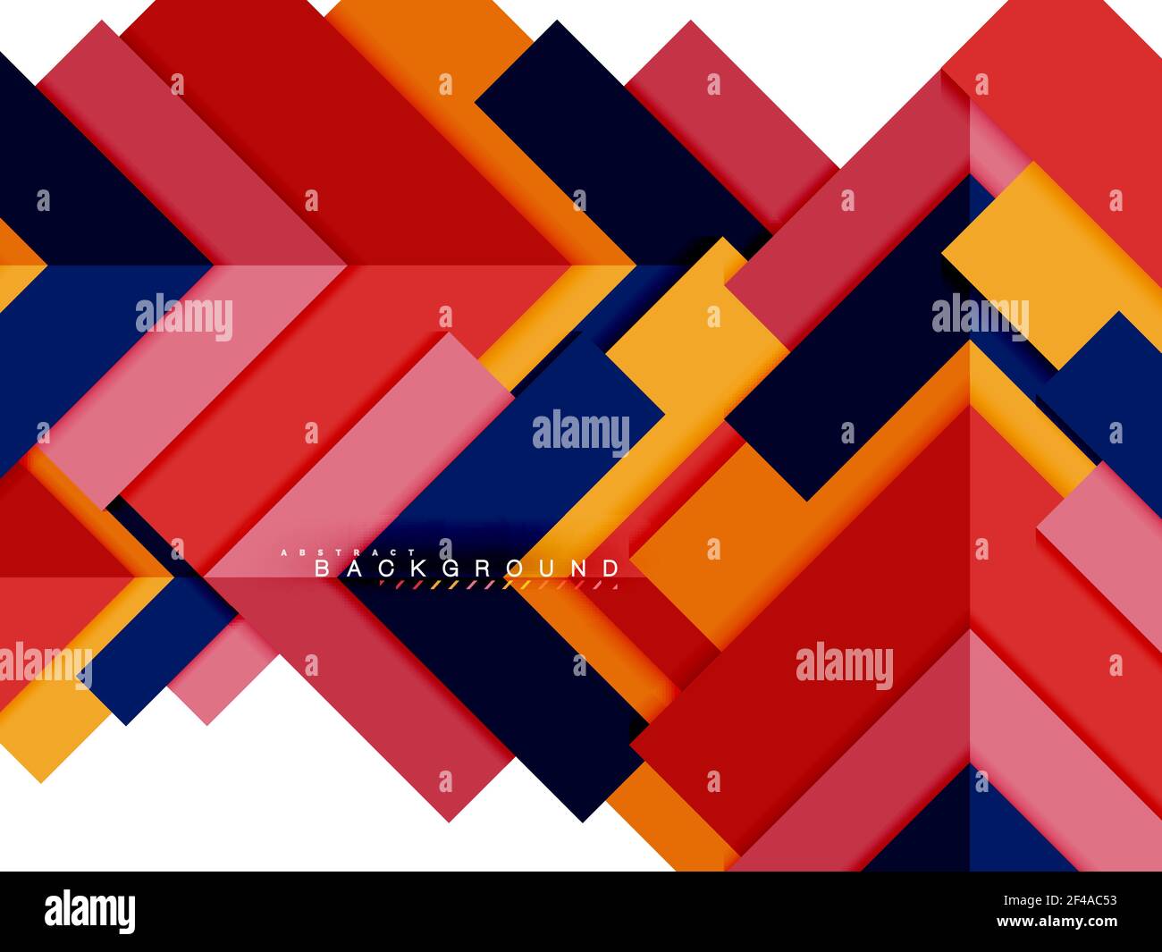 Multicolored abstract geometric shapes, geometry background for web ...