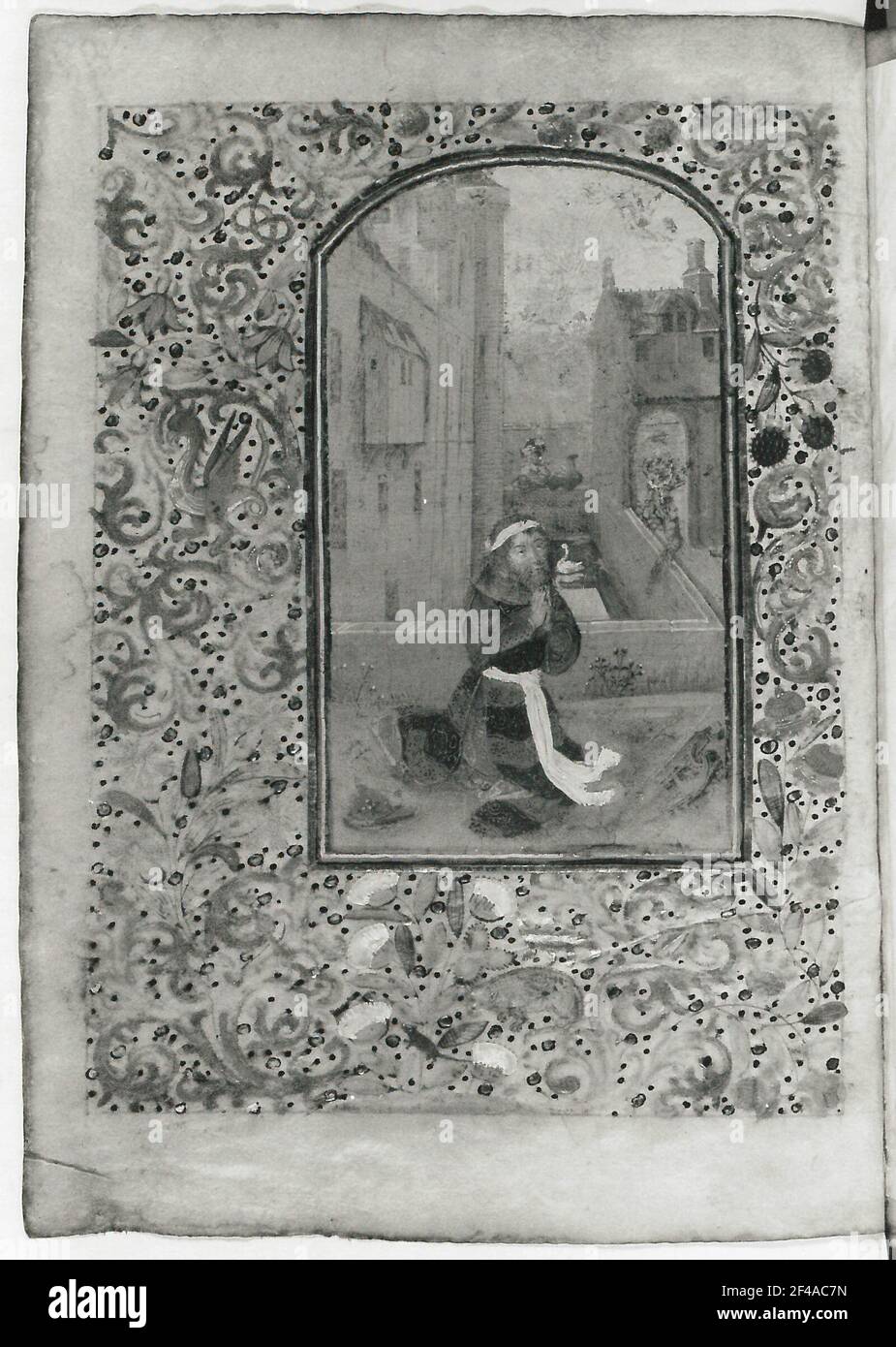 Horarium Latinum (Hourbage), called Dresdner Prayerbuch Stock Photo - Alamy