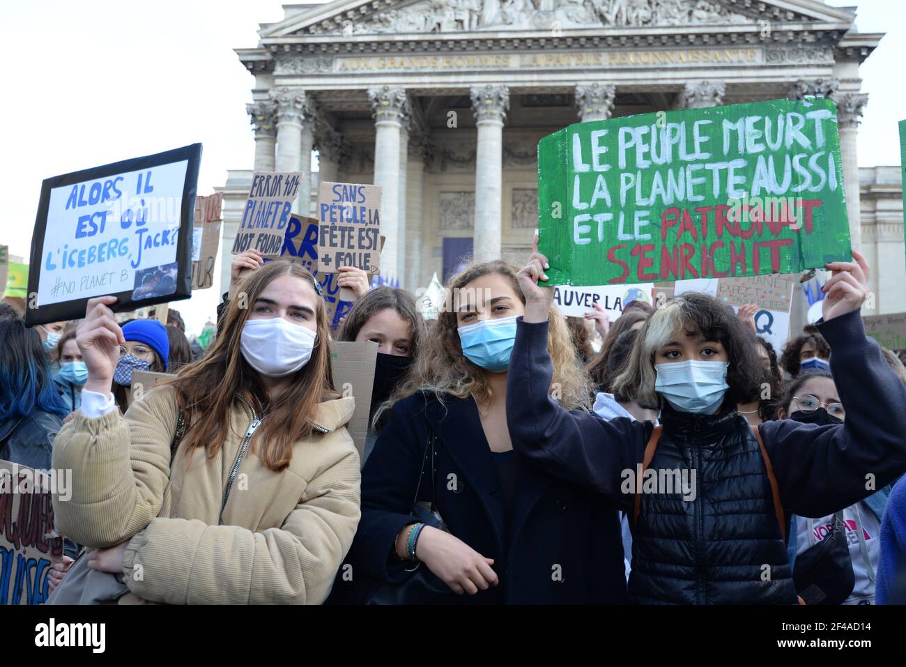 Youth climate demonstration france hi-res stock photography and images ...
