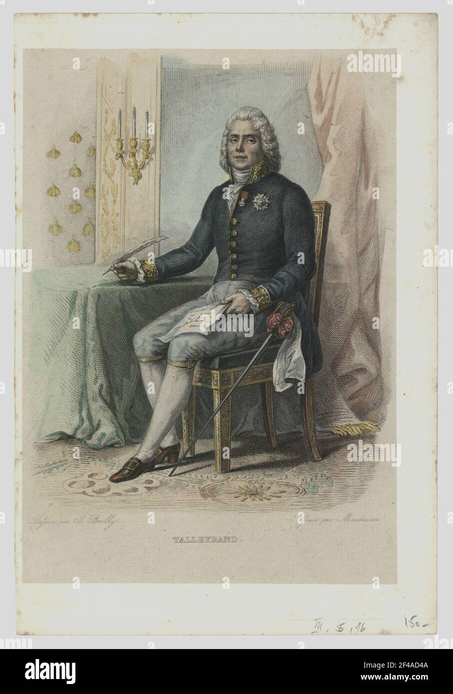 x Portrait of Talleyrand Stock Photo - Alamy