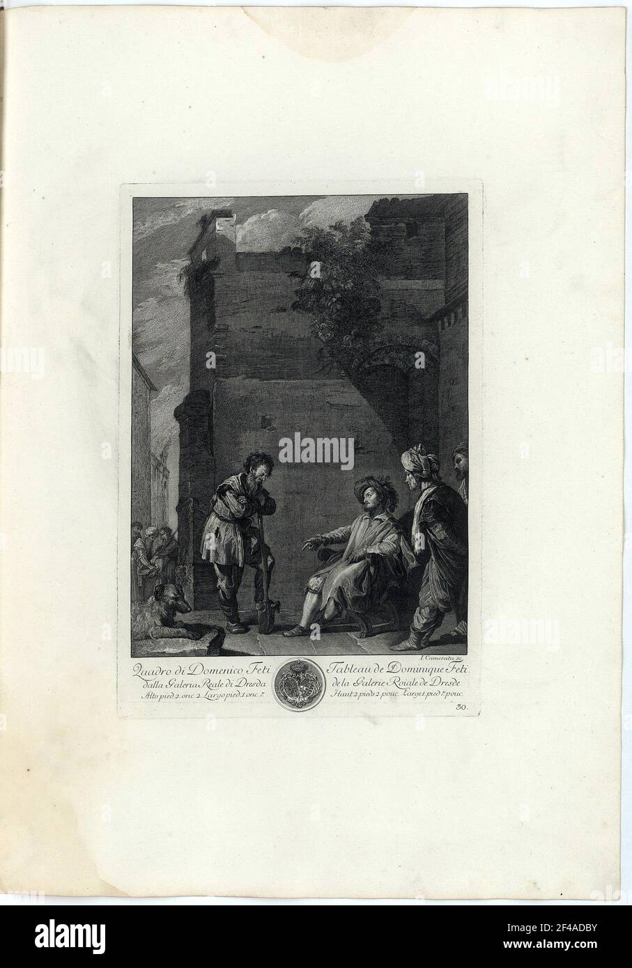 The parable of the workers in the vineyard Stock Photo - Alamy