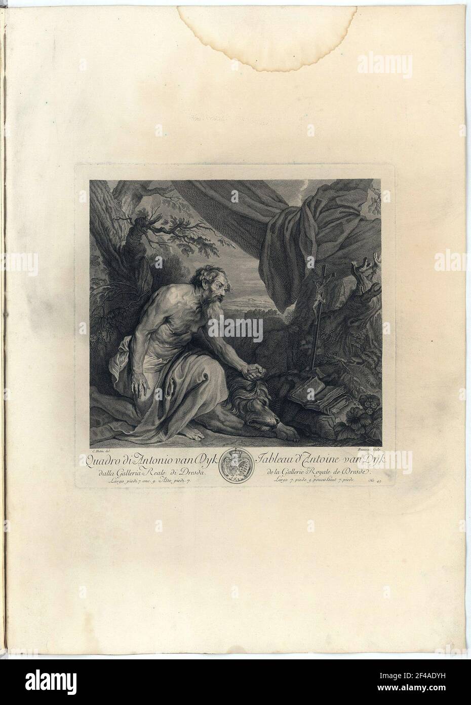 The Holy Hieronymus Stock Photo - Alamy