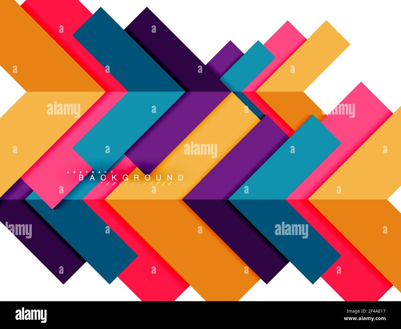 Multicolored abstract geometric shapes, geometry background for web ...