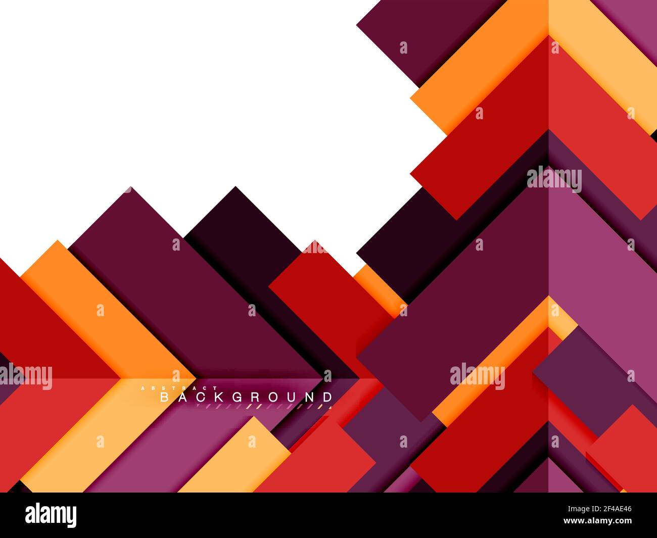 Multicolored abstract geometric shapes, geometry background for web ...