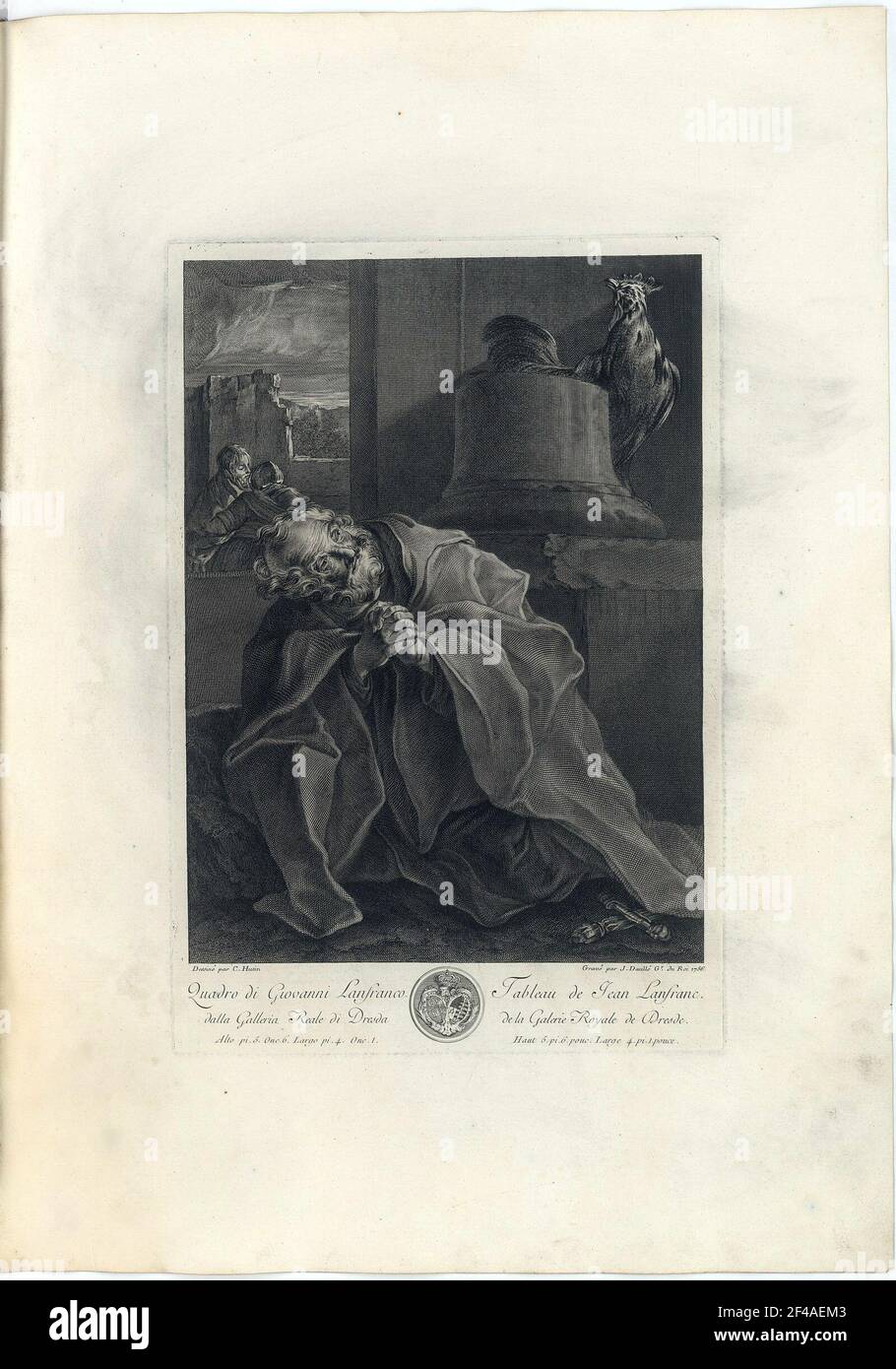 The repentant Peter Stock Photo - Alamy