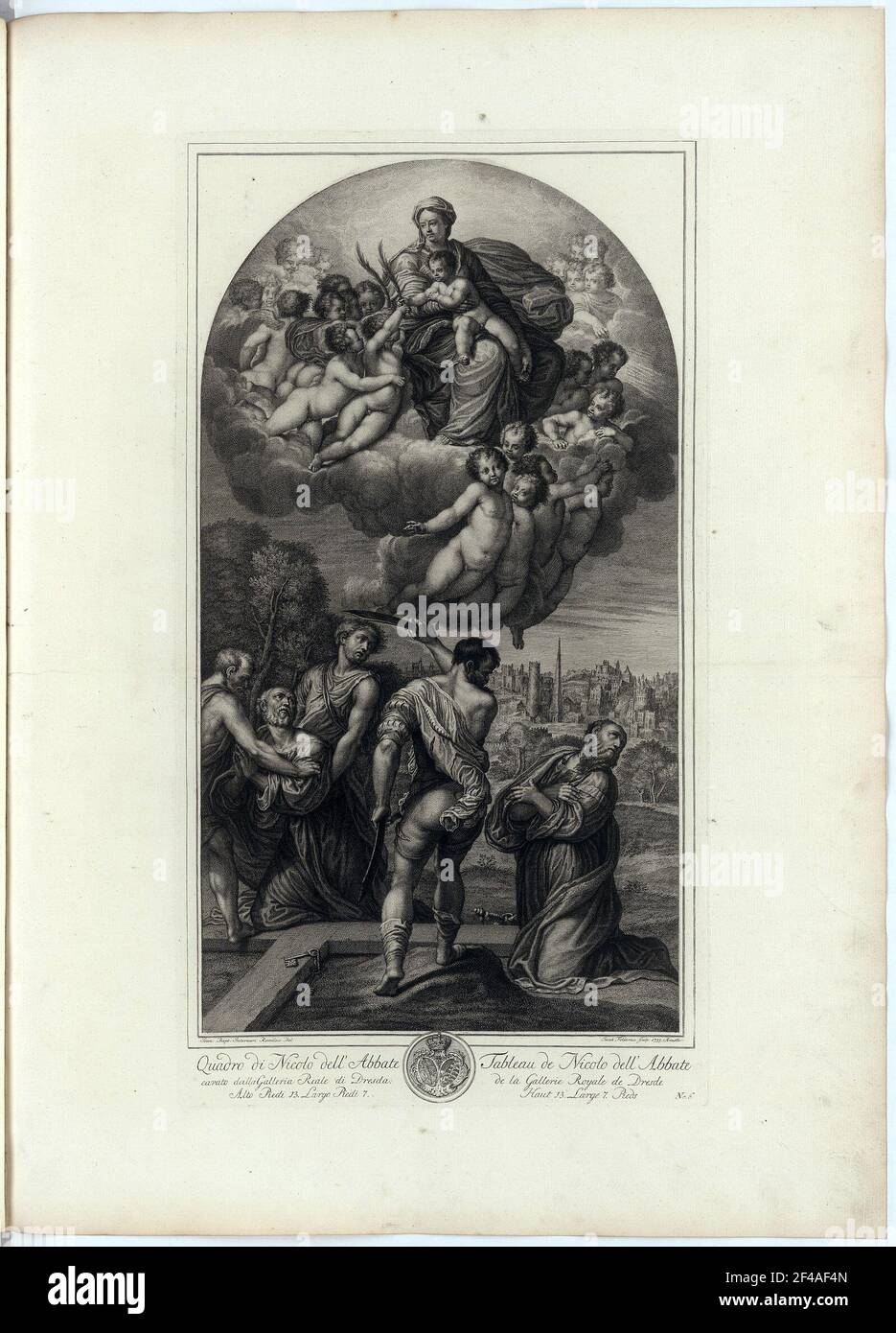 The martyrdom of the apostle Peter and Paul Stock Photo - Alamy