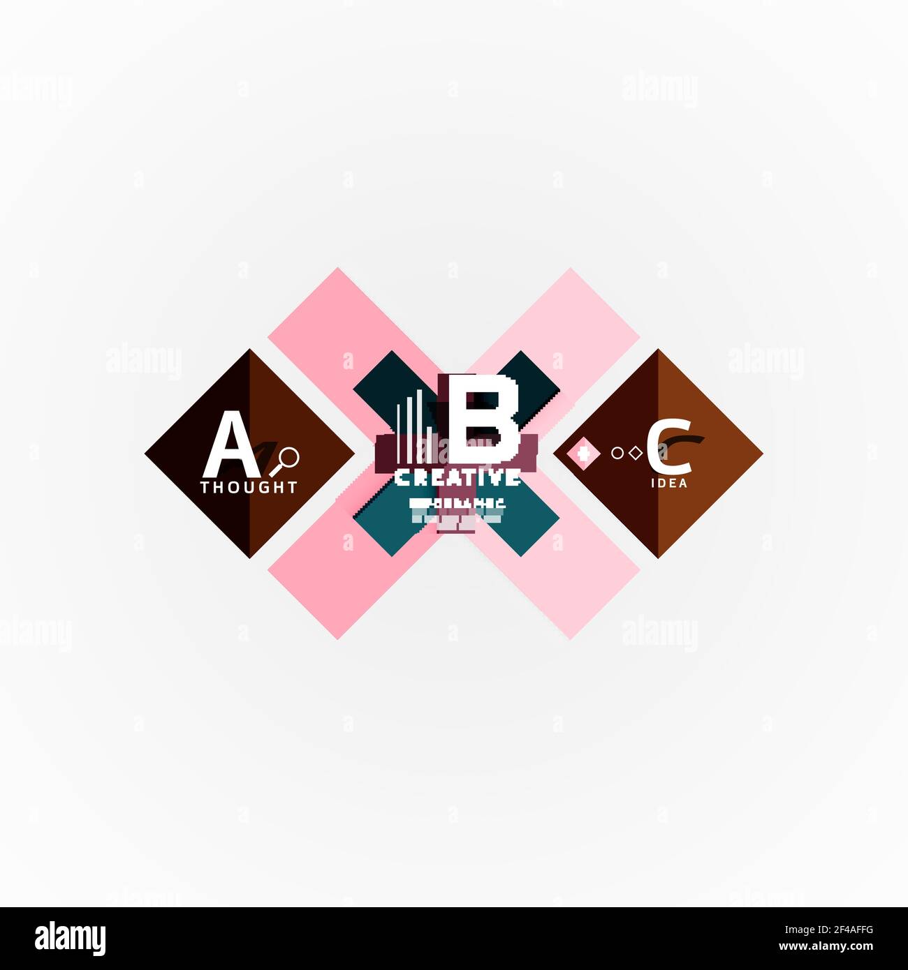 Paper option steps diagram infographic layout. Paper option steps ...