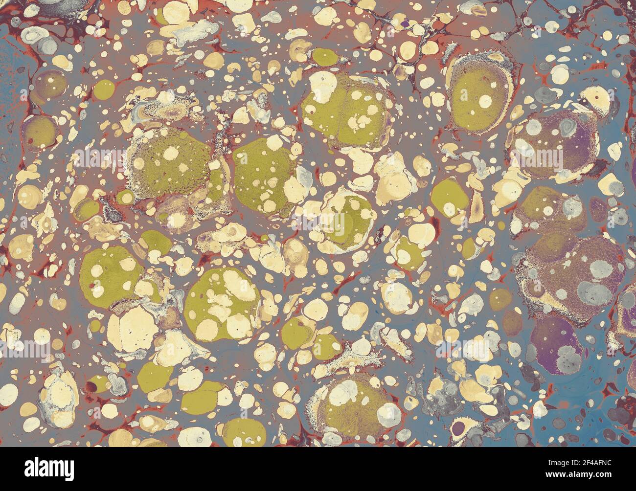 An abstract background with colorful paint splash patterns and swirly ...