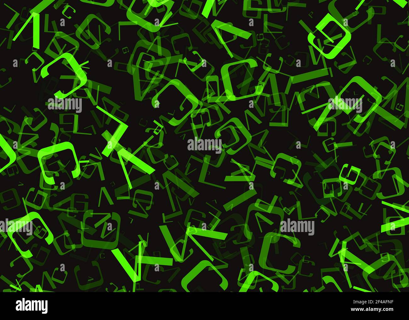 Chaotic pattern with words, letters hi-res stock photography and images ...