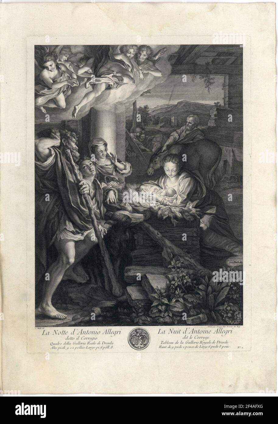 The Holy Night Stock Photo - Alamy