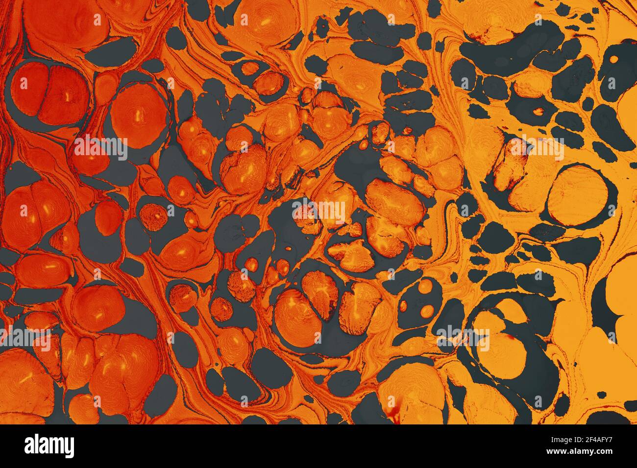 An abstract background with colorful paint splash patterns and swirly ...