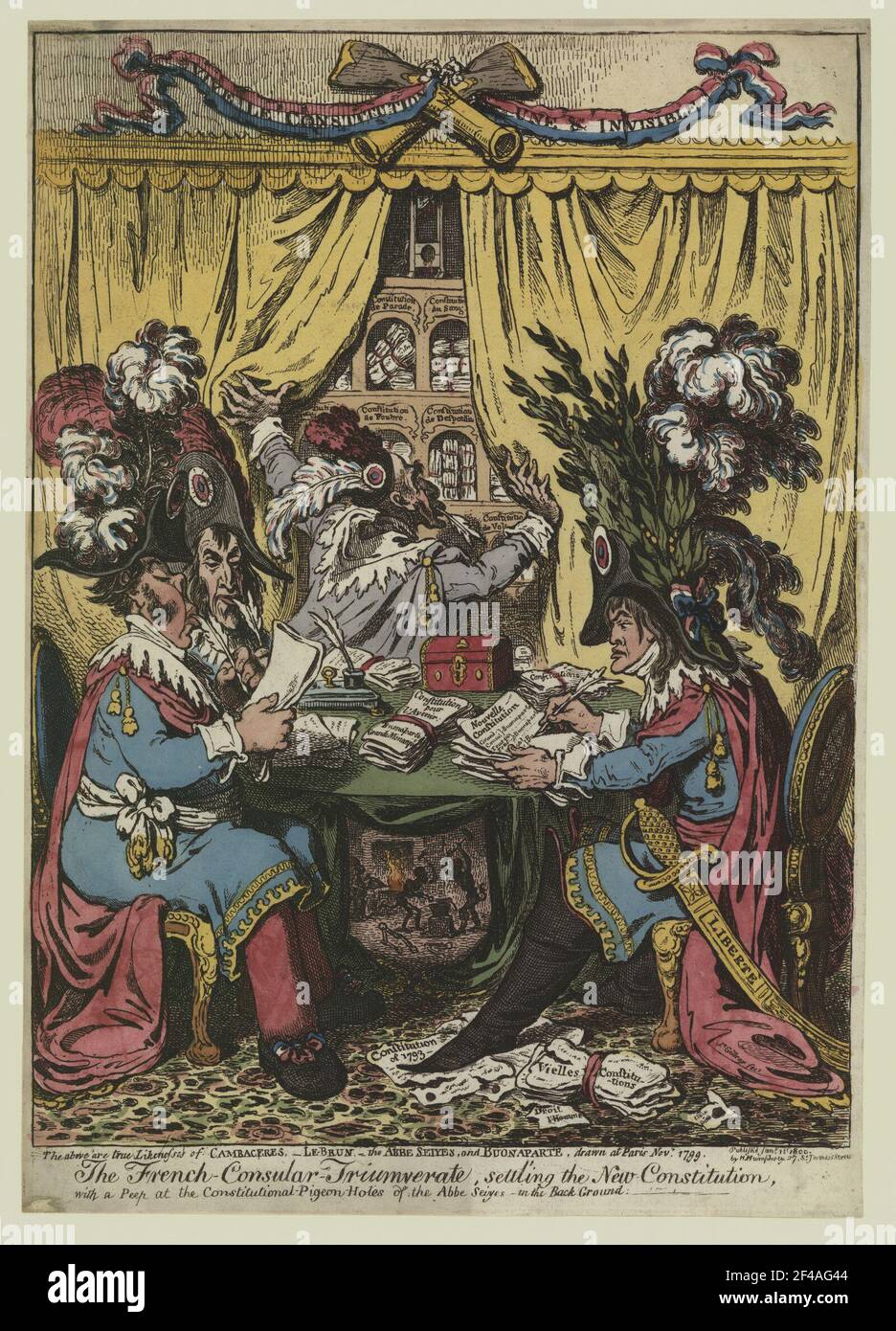 The French Consulate as a sole rule Napoleon Stock Photo - Alamy