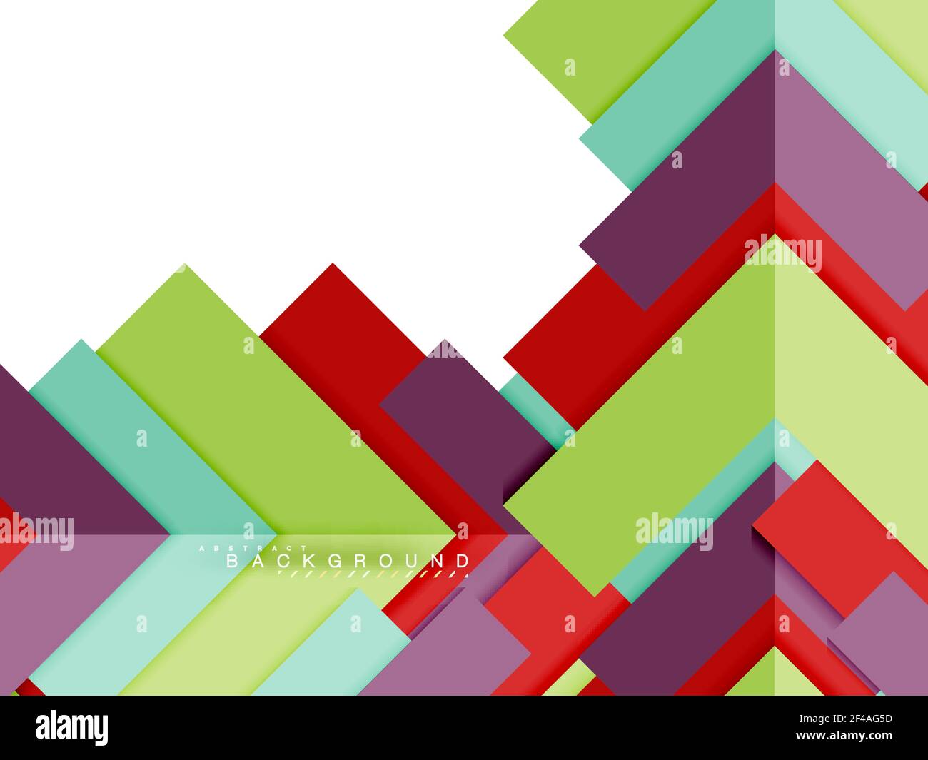 Multicolored abstract geometric shapes, geometry background for web ...