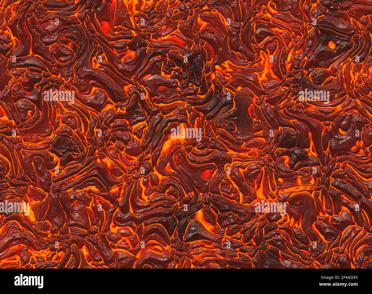 heat red lava texture of eruption volcano Stock Photo - Alamy