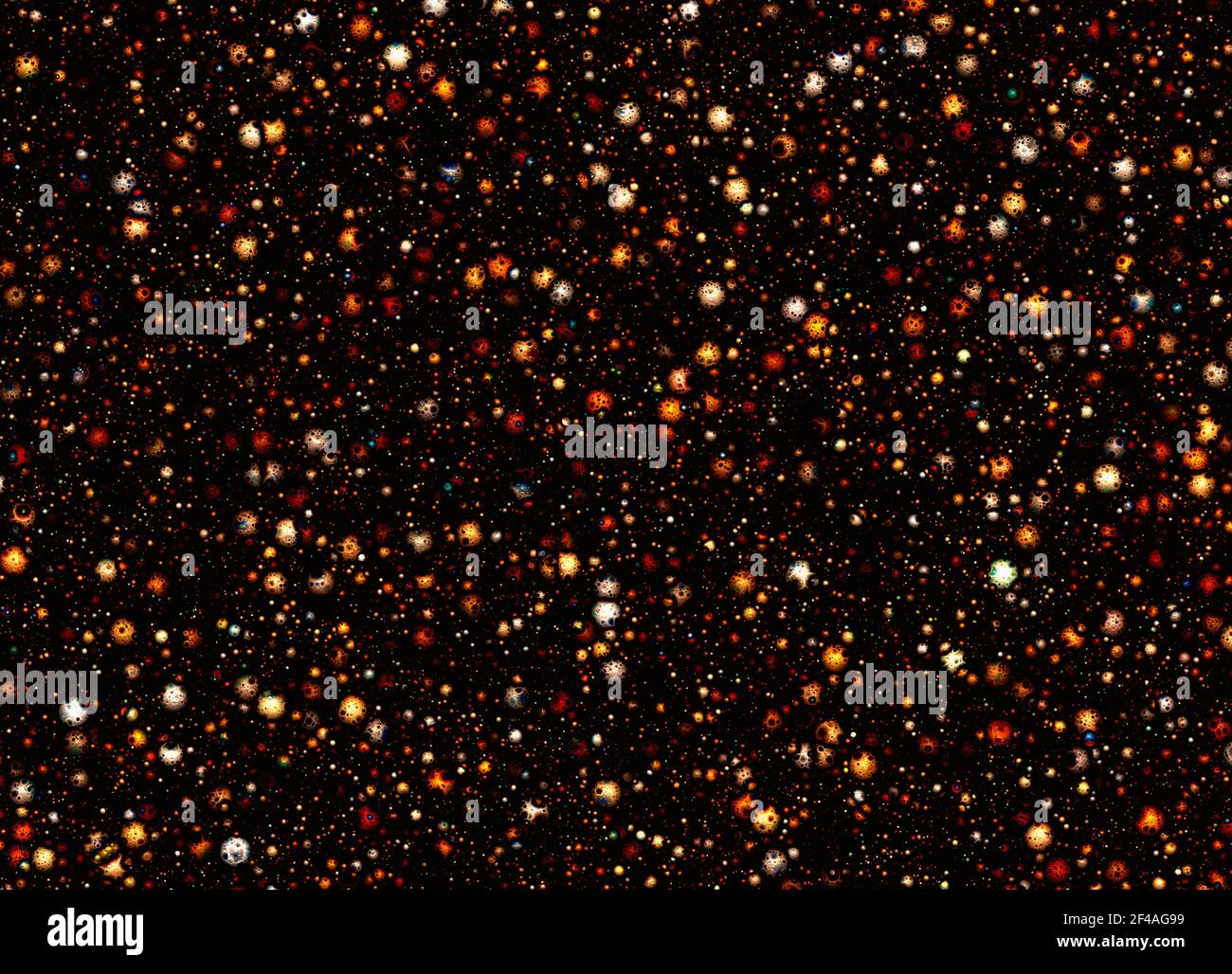 many small meteorite with craters on a space stars backgrounds Stock ...