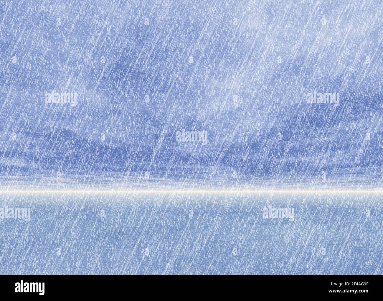 motion snowfall on a blue clouds sky backgrounds. Motion blur effect ...