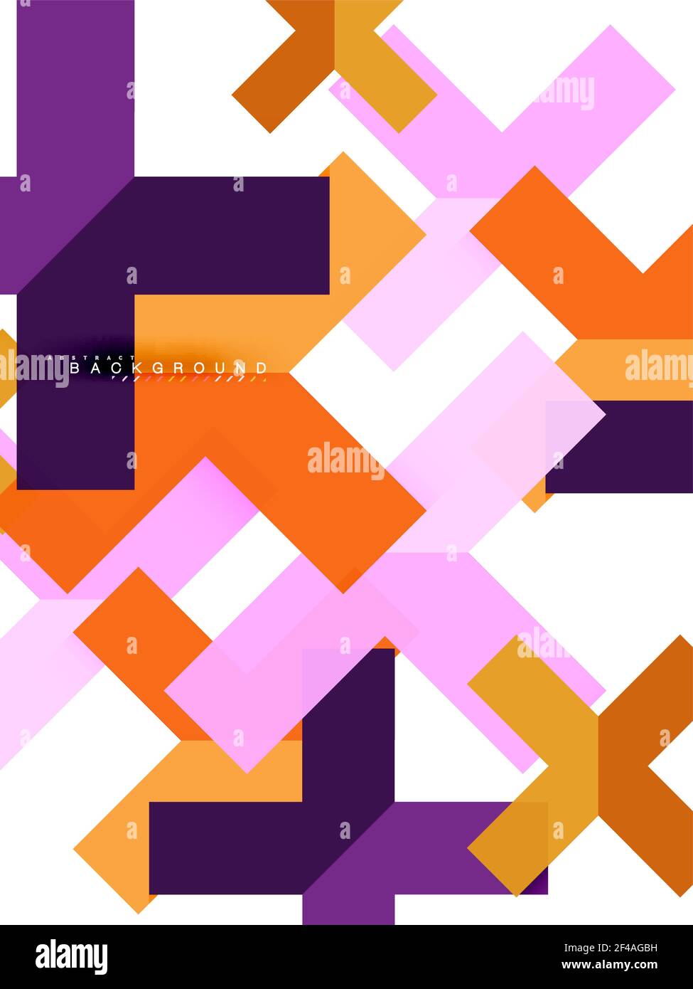 Multicolored Abstract Geometric Shapes Geometry Background For Web Banner Multicolored