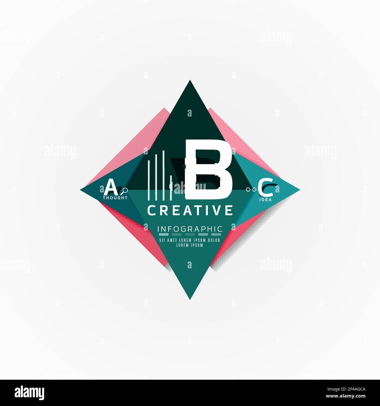 Paper option steps diagram infographic layout. Paper option steps ...