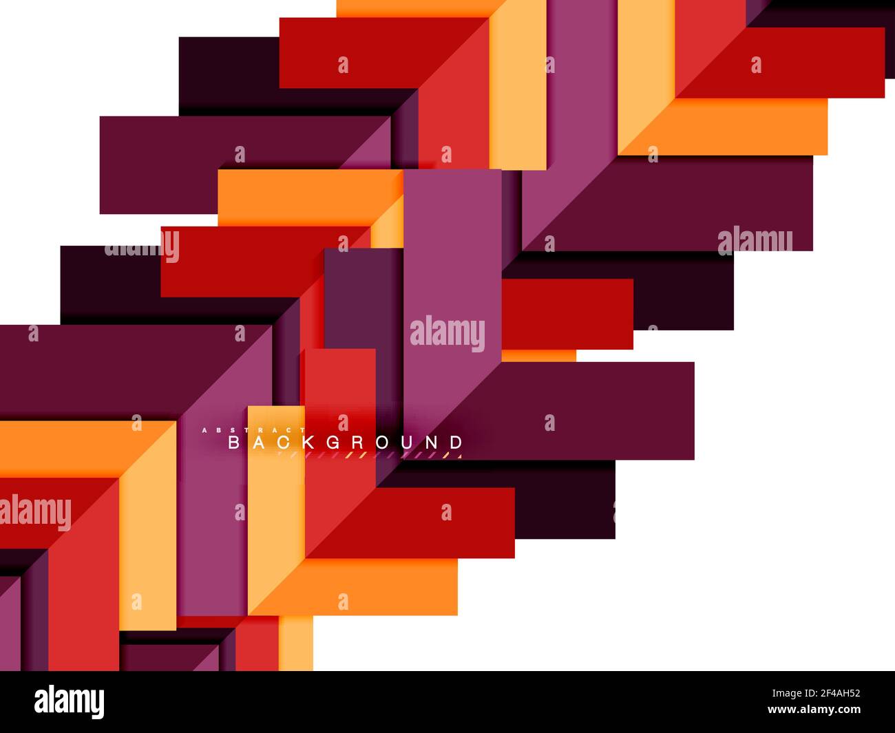 Multicolored Abstract Geometric Shapes Geometry Background For Web Banner Multicolored