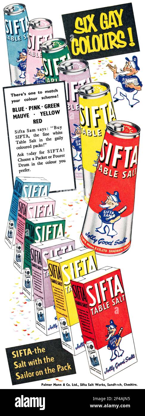 The british salt hi-res stock photography and images - Alamy