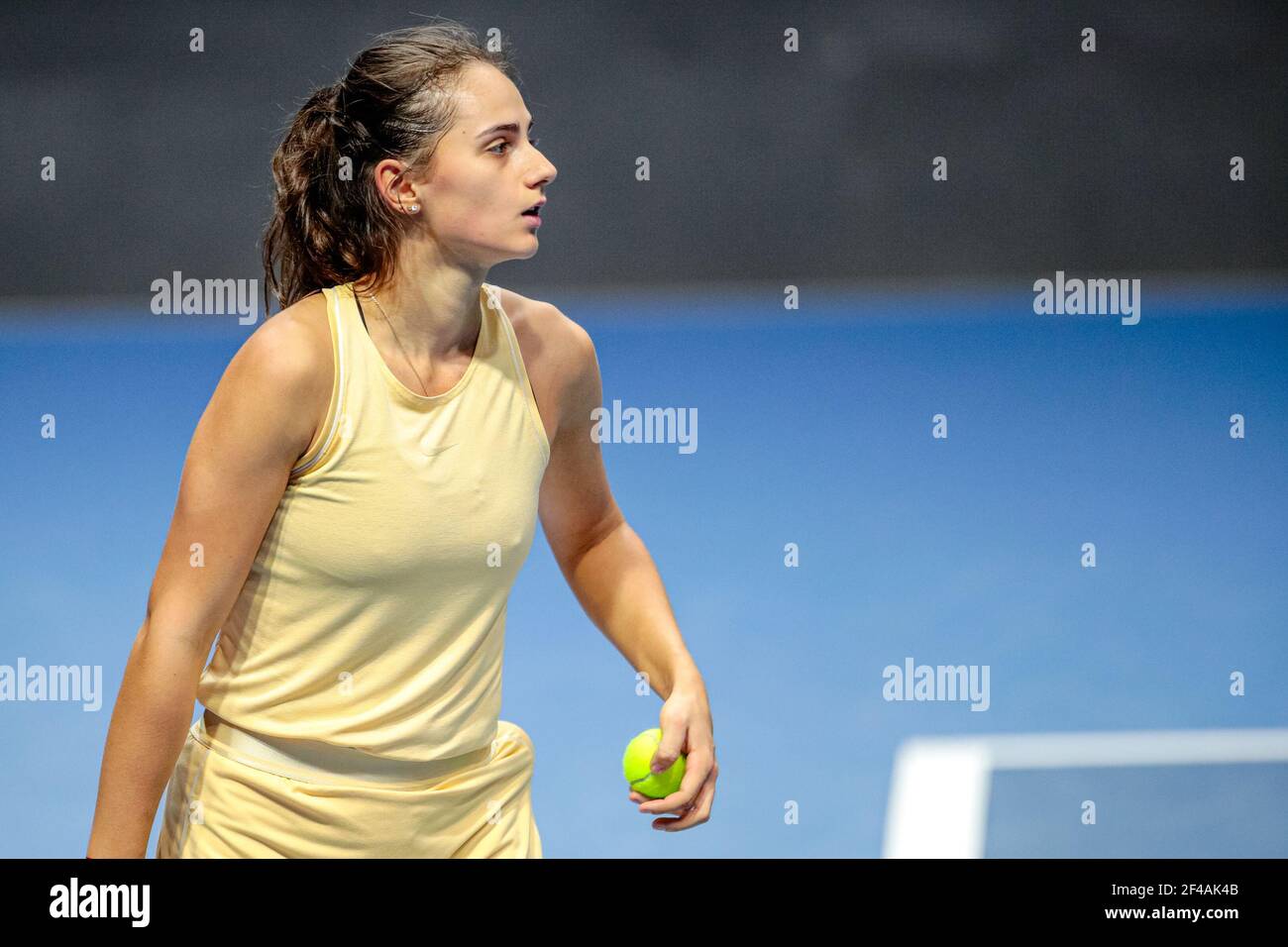 ST PETERSBURG, RUSSIA - MARCH 19: Anastasia Gasanova of Russia during ...