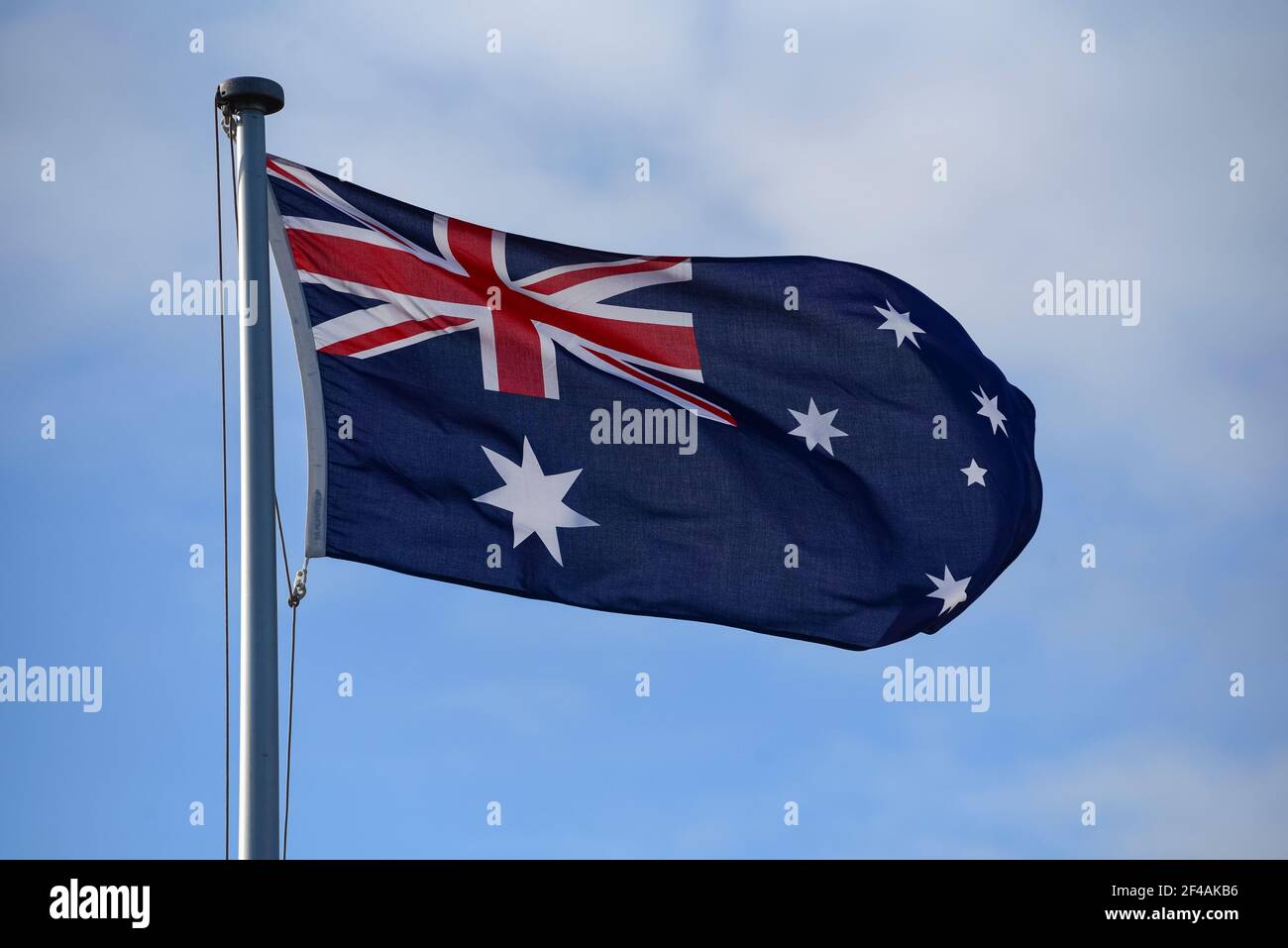 Generic Australian Flag Stock Photo - Alamy