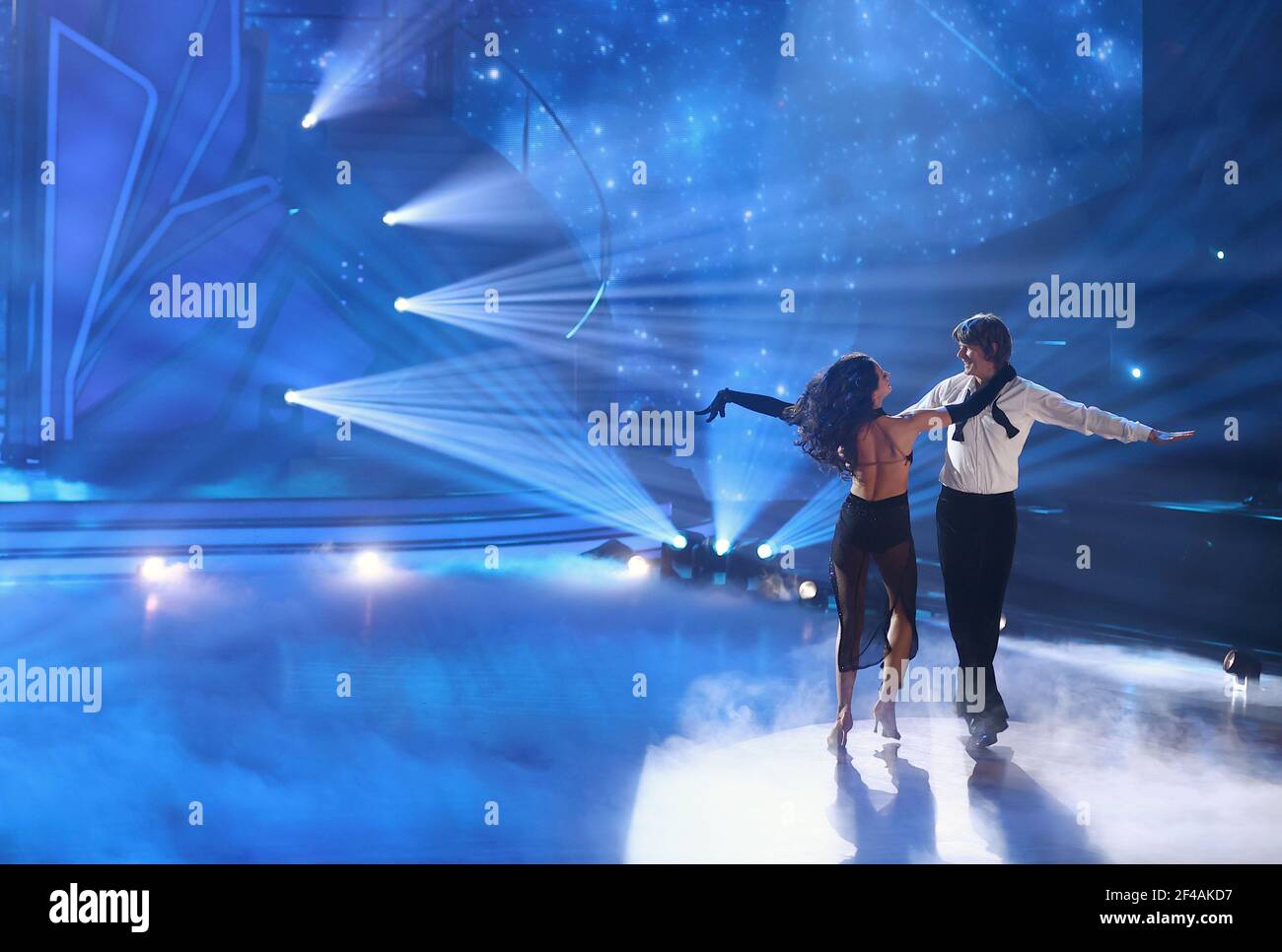 Cologne, Germany. 19th Mar, 2021. Mickie Krause, pop singer, and Malika ...