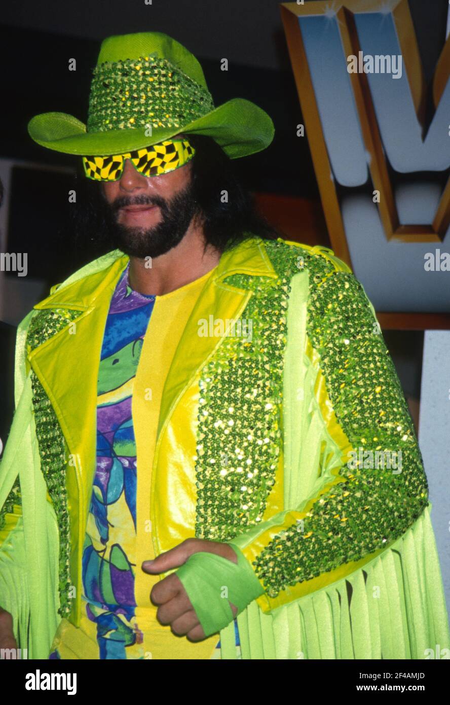 Randy Macho Man Savage 1993 Photo By John Barrett/PHOTOlink Stock Photo ...