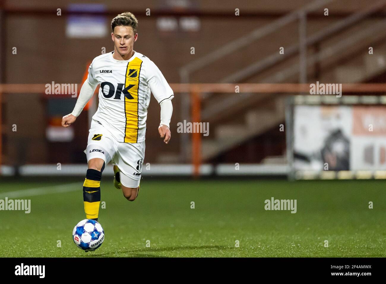 VOLENDAM, Netherlands, 19-03-2021, football, , Keuken Kampioen Divisie, season 2020 / 2021, NAC ...