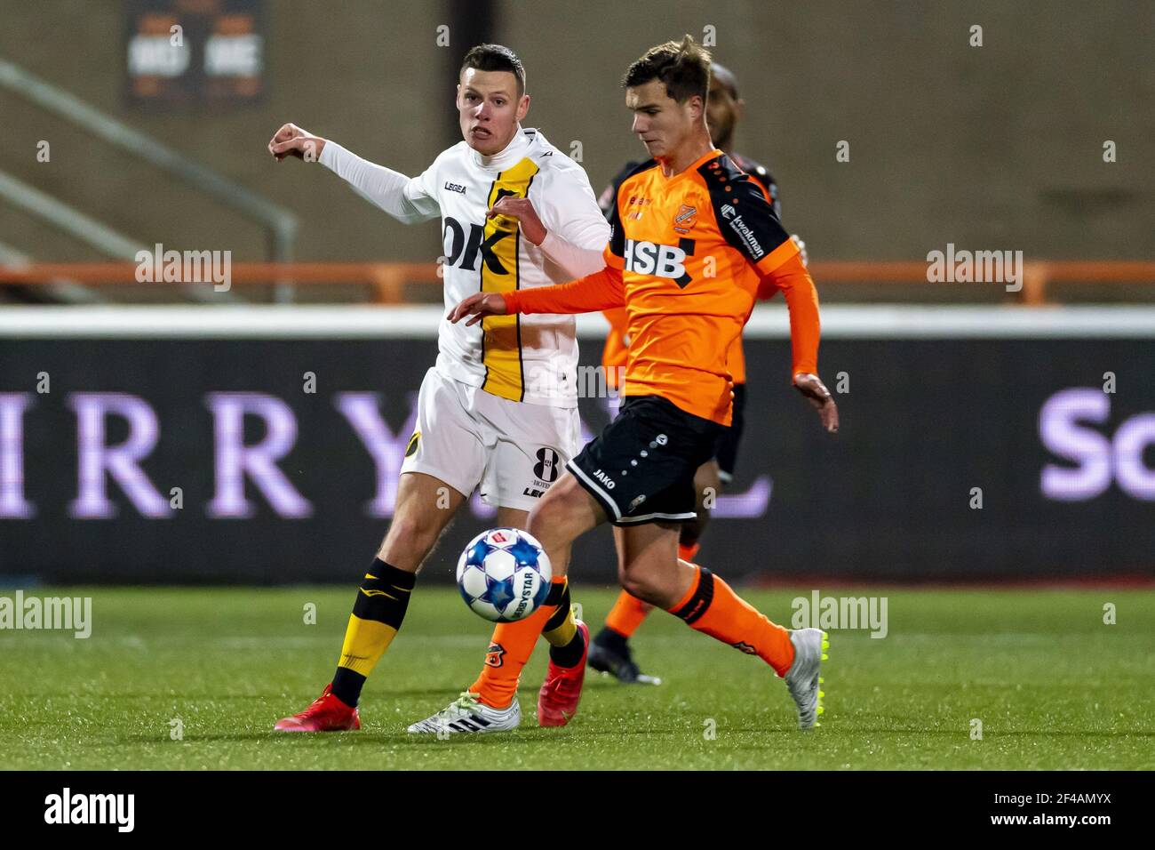 VOLENDAM, Netherlands, 19-03-2021, football, , Keuken Kampioen Divisie ...