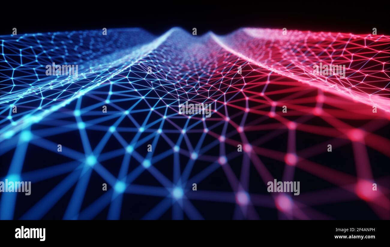 Network, conceptual illustration Stock Photo - Alamy
