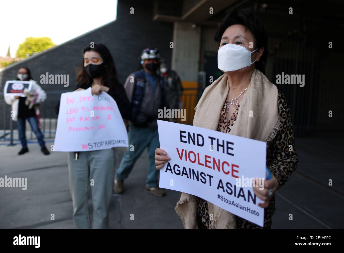 Asian hate crime protest hi-res stock photography and images - Alamy