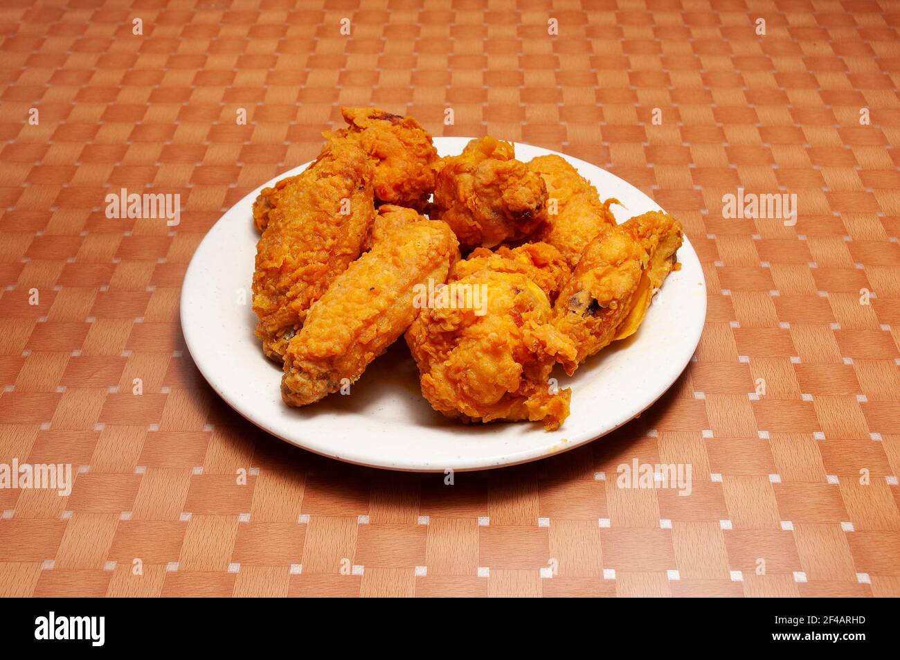 American cuisine dish known as chicken wings Stock Photo - Alamy