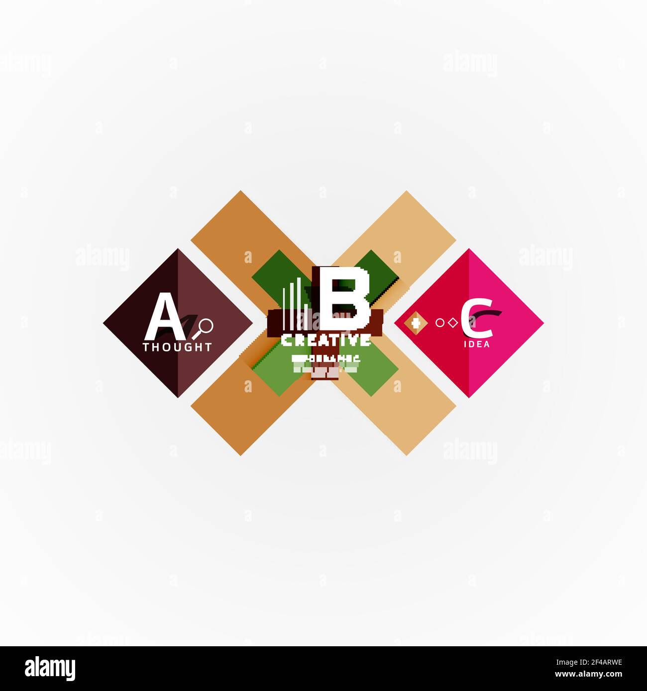 Paper option steps diagram infographic layout. Paper option steps ...