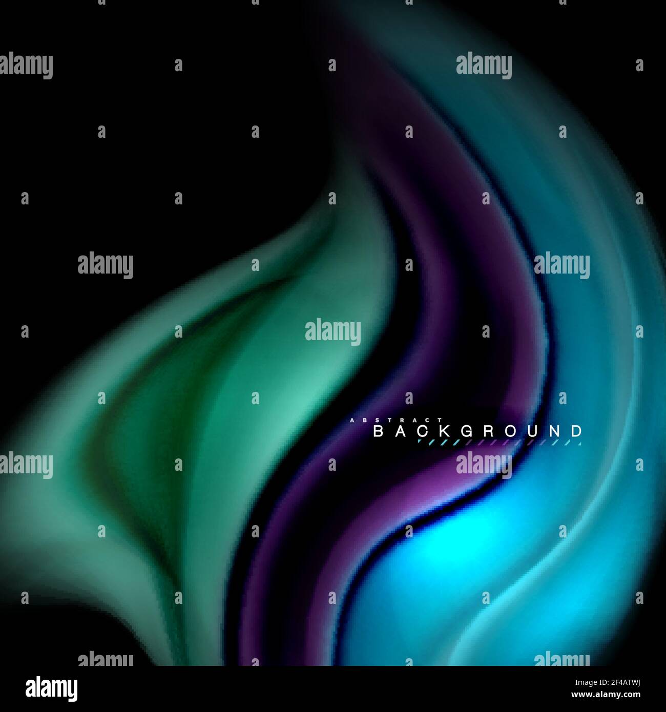 Fluid mixing colors vector wave abstract background design. Colorful ...