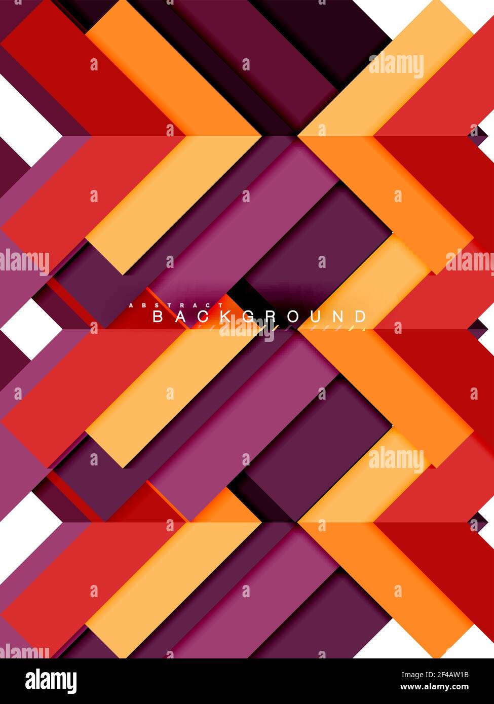 Multicolored abstract geometric shapes, geometry background for web ...