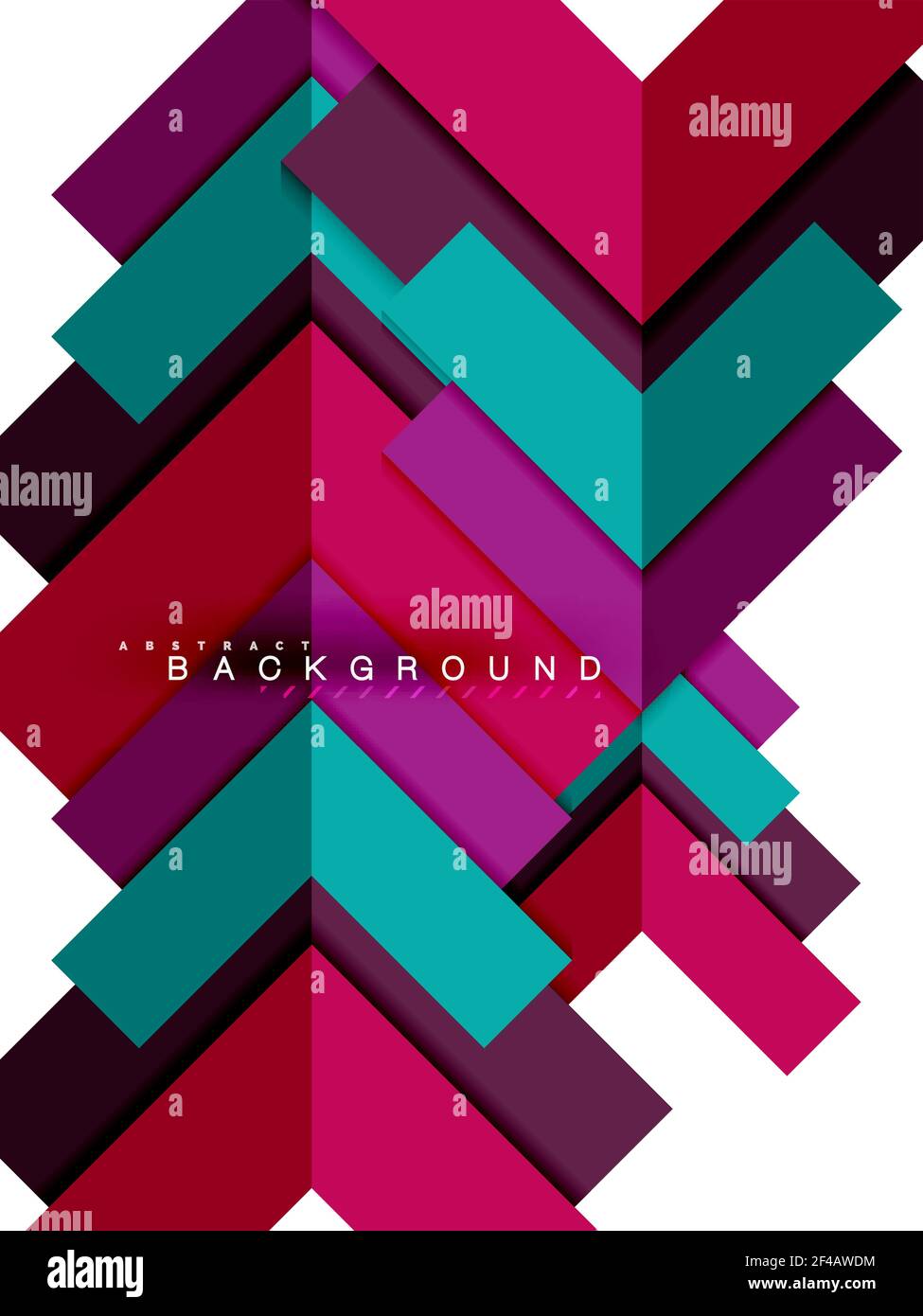 Multicolored abstract geometric shapes, geometry background for web ...
