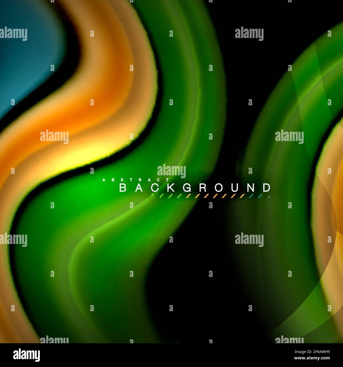 Fluid mixing colors vector wave abstract background design. Colorful ...